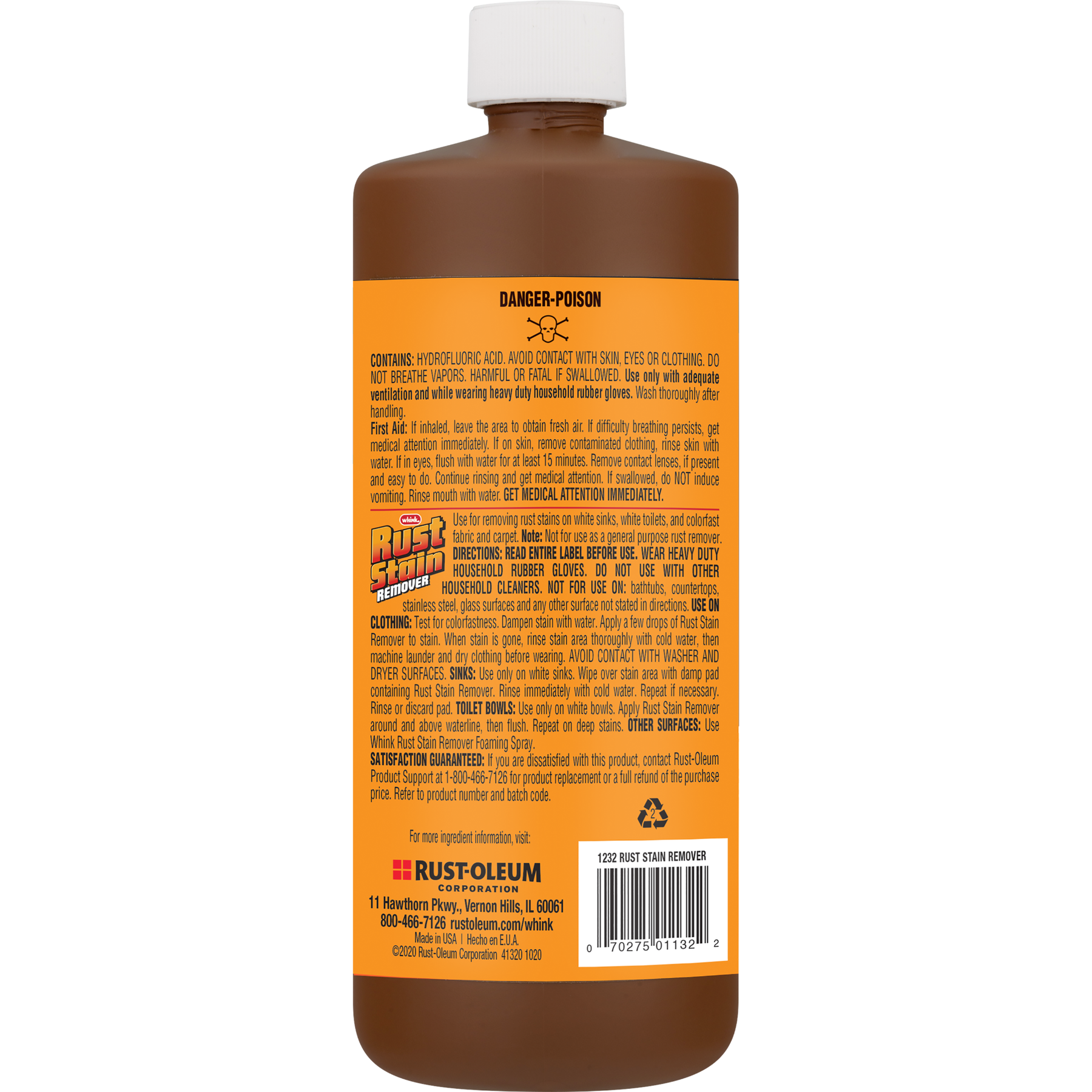 Whink Rust Stain Remover – Trusted Solution for Rust Stains